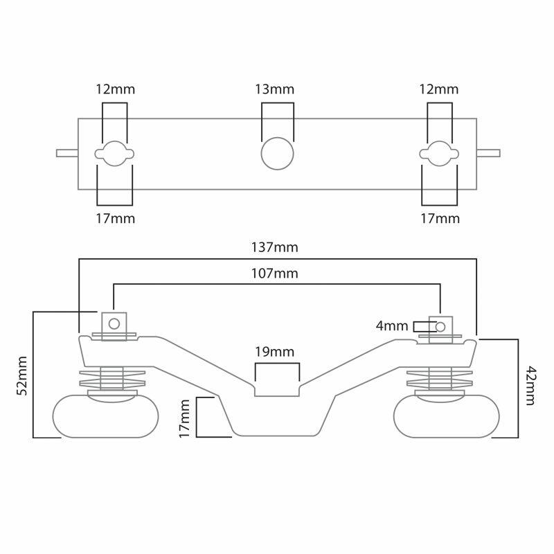 eLumen8 Omega Clamp - OC100S Small - Stagegear