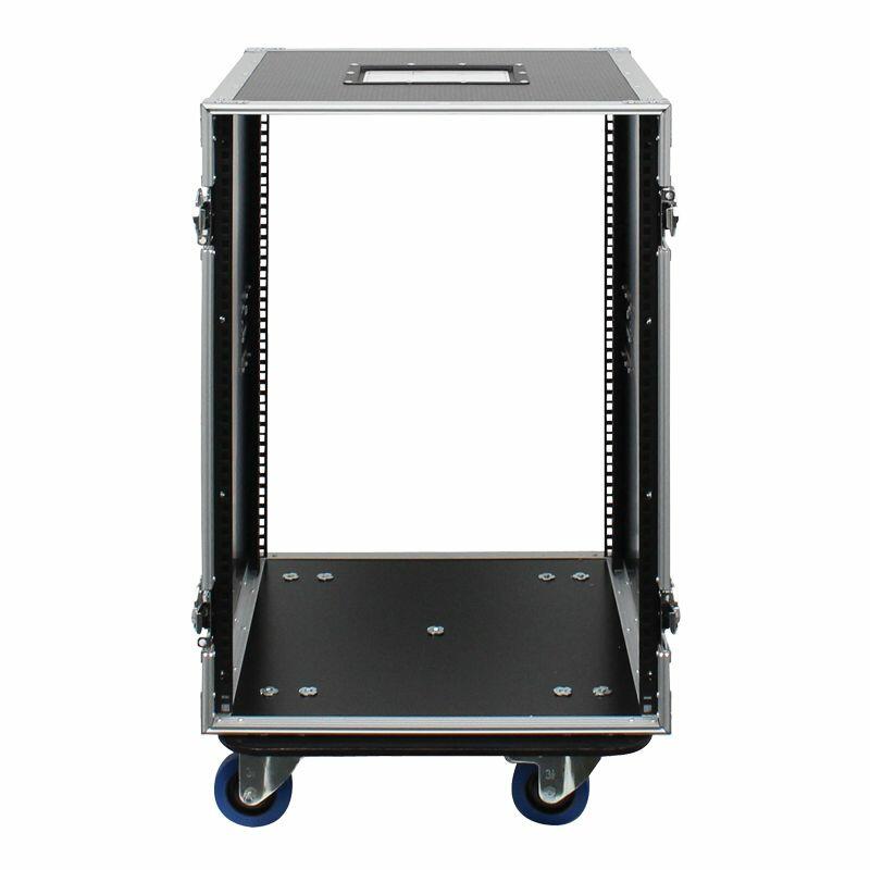 eLumen8 16U Rack Flight Case (with Wheels)