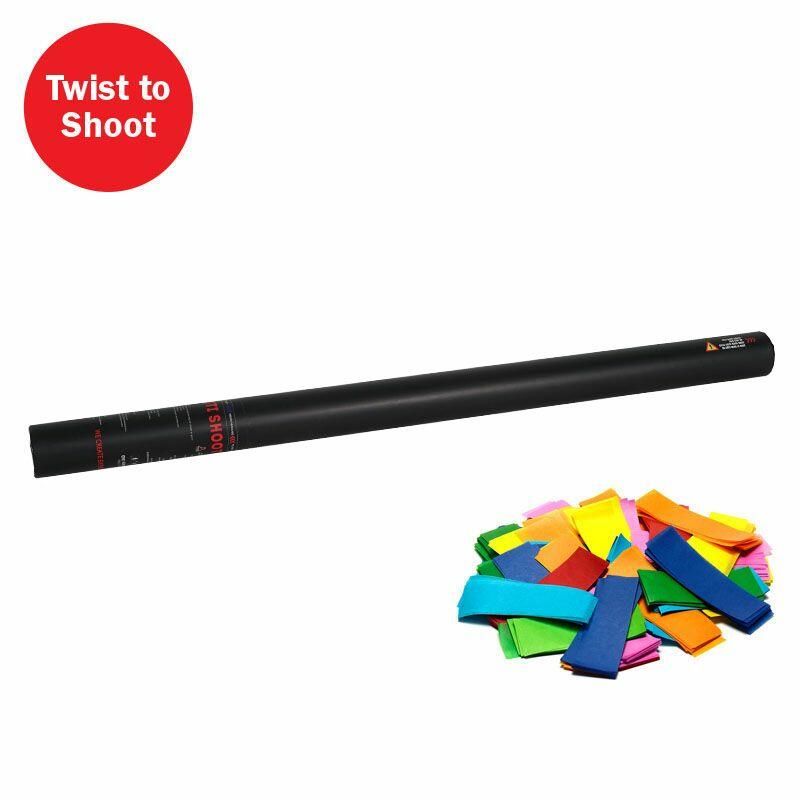 Equinox Handheld Confetti Cannon 80cm Multicoloured