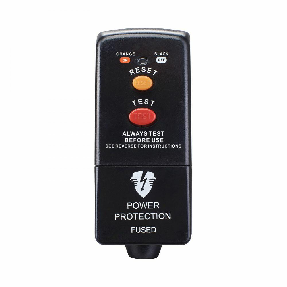 Masterplug Rewireable Plug In RCD 30mA Adaptor (PRCDKB)