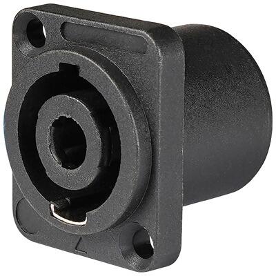 Eagle Chassis Mount Four Pole Speaker Socket, F267YXB