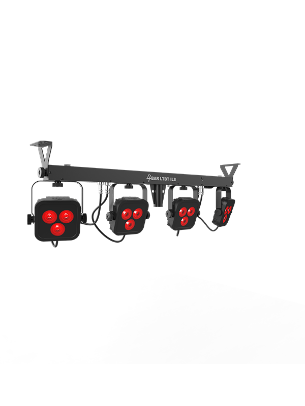 Chauvet DJ 4Bar LT BT ILS 4-Head Wash Tripod 12x3W RGB LED + Bluetooth