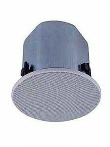TOA F-2322C Wide Dispersion Ceiling Speaker, 30W (8Î©/100v), Full Range, with Back Can