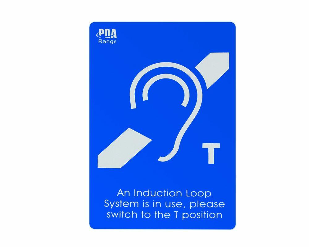 Signet PDA Large 'AFILS available' sticket (297mm x 210mm)