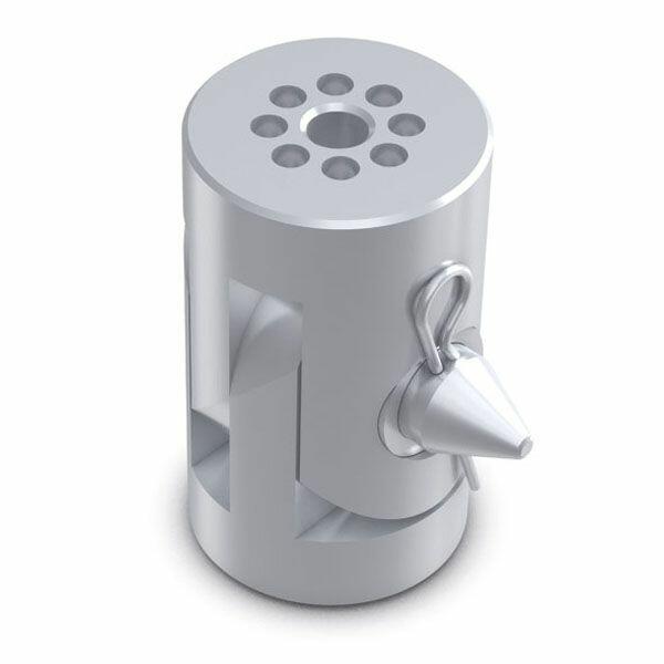 Milos Single Tube Hinge without half connectors