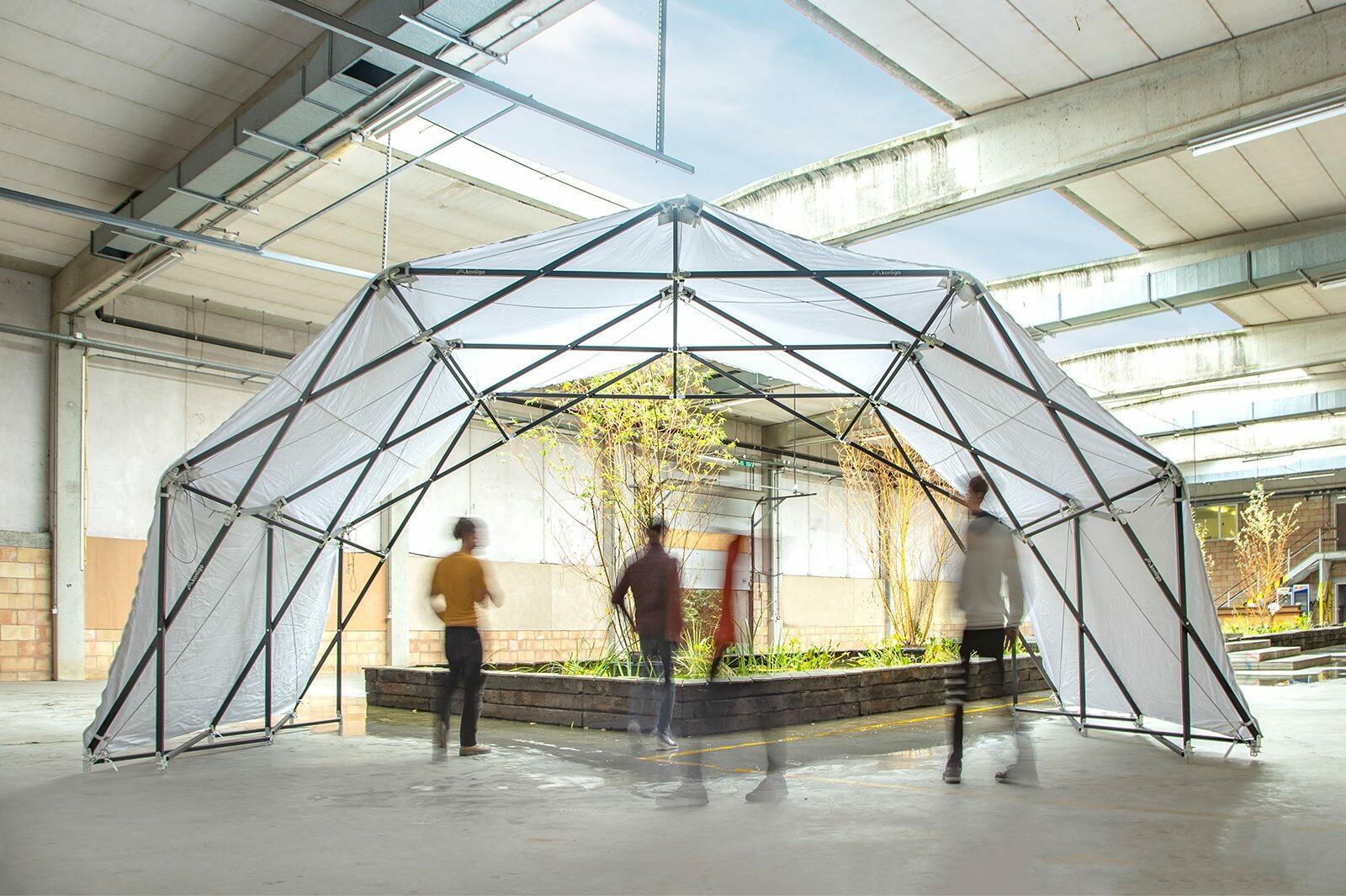 Konligo Fastival PES Inner Back Black Membrane