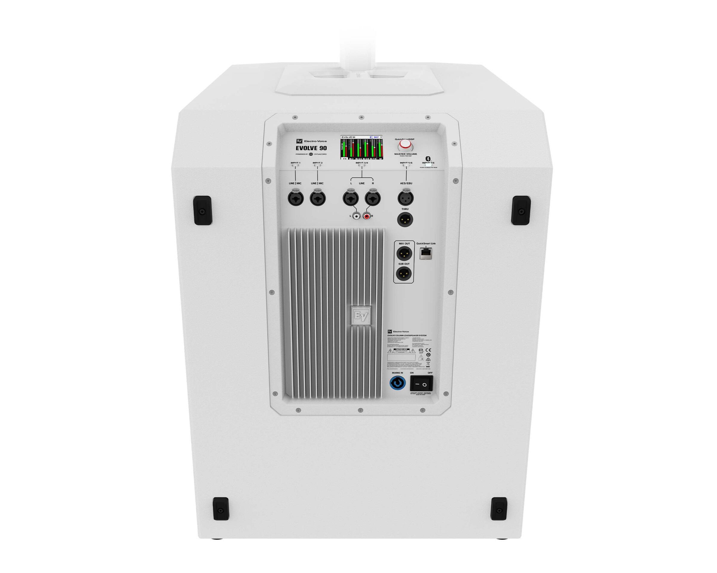 Electrovoice EVOLVE90-SW EVOLVE 18" Active Subwoofer with Bluetooth White
