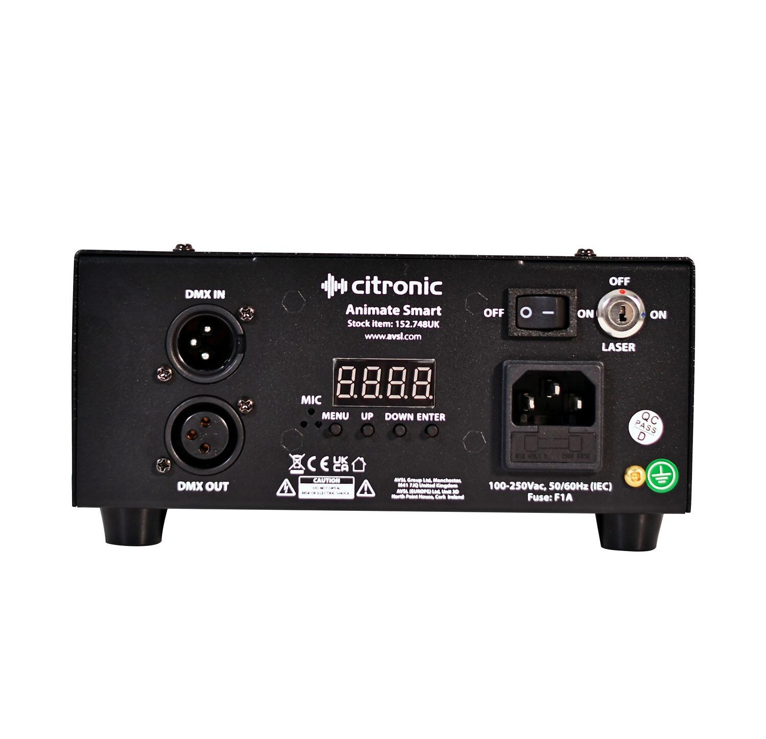 Citronic RGB Smart Animation Laser 152.748UK
