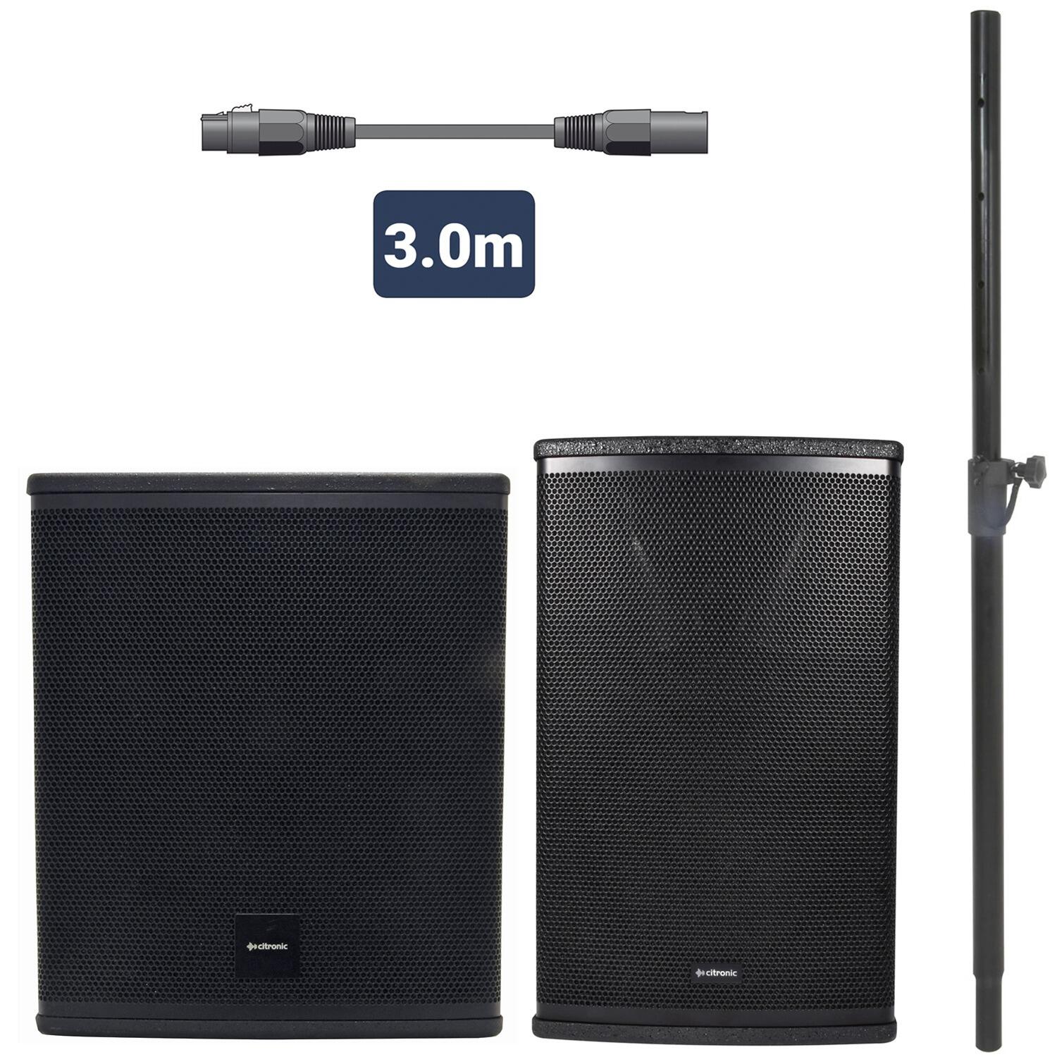 Citronic CB1012A MonoSound E CB1012A Bundle 300.204UK