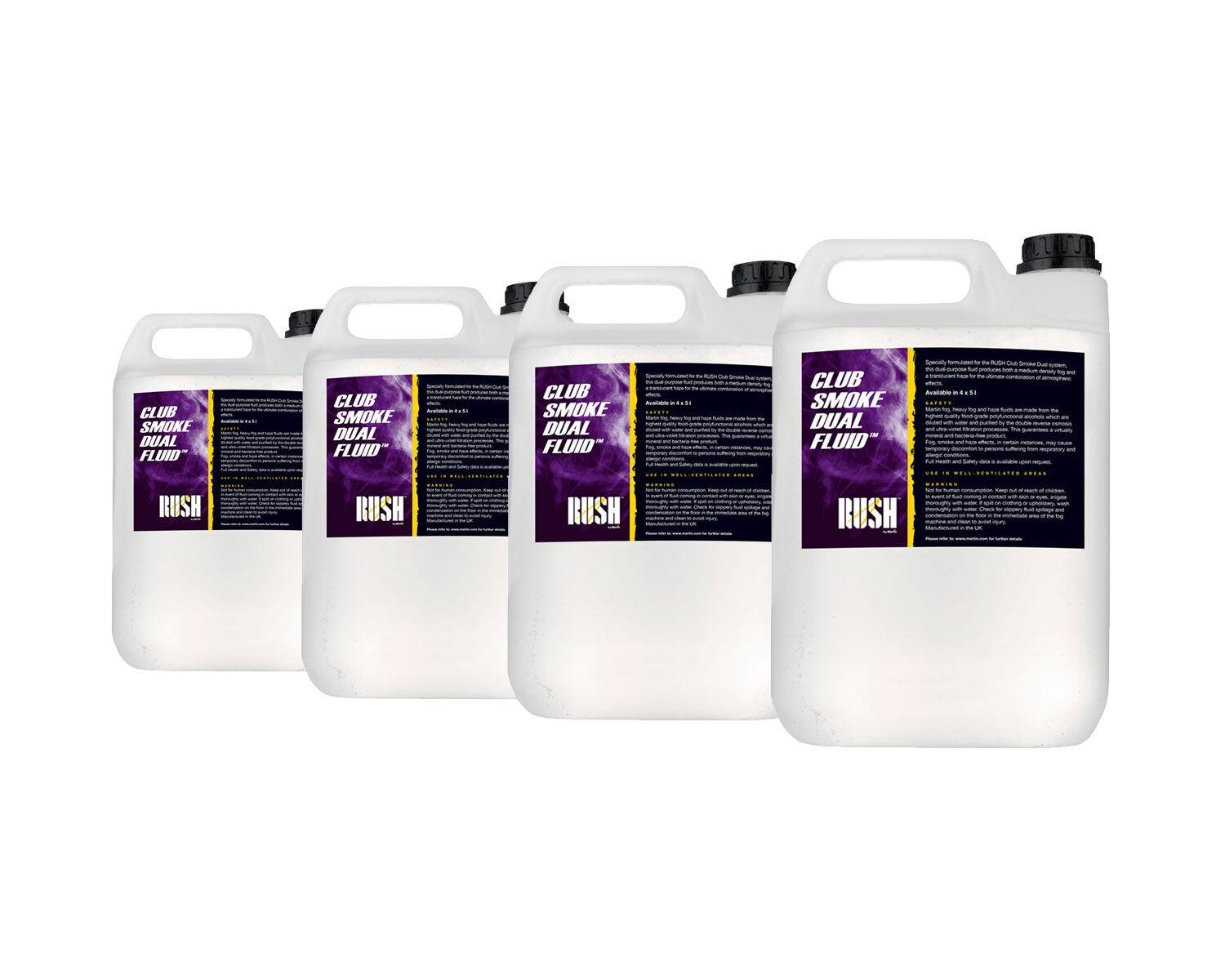 Martin RUSH Club Smoke Dual Fluid 4x5L