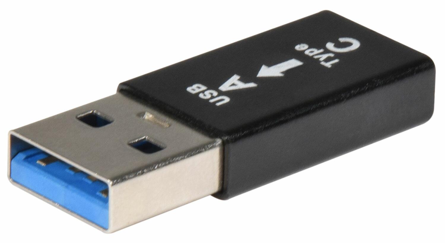 AV:Link USB3.0 Type-C Socket to Type-A OTG Plug Adaptor - 122.433UK