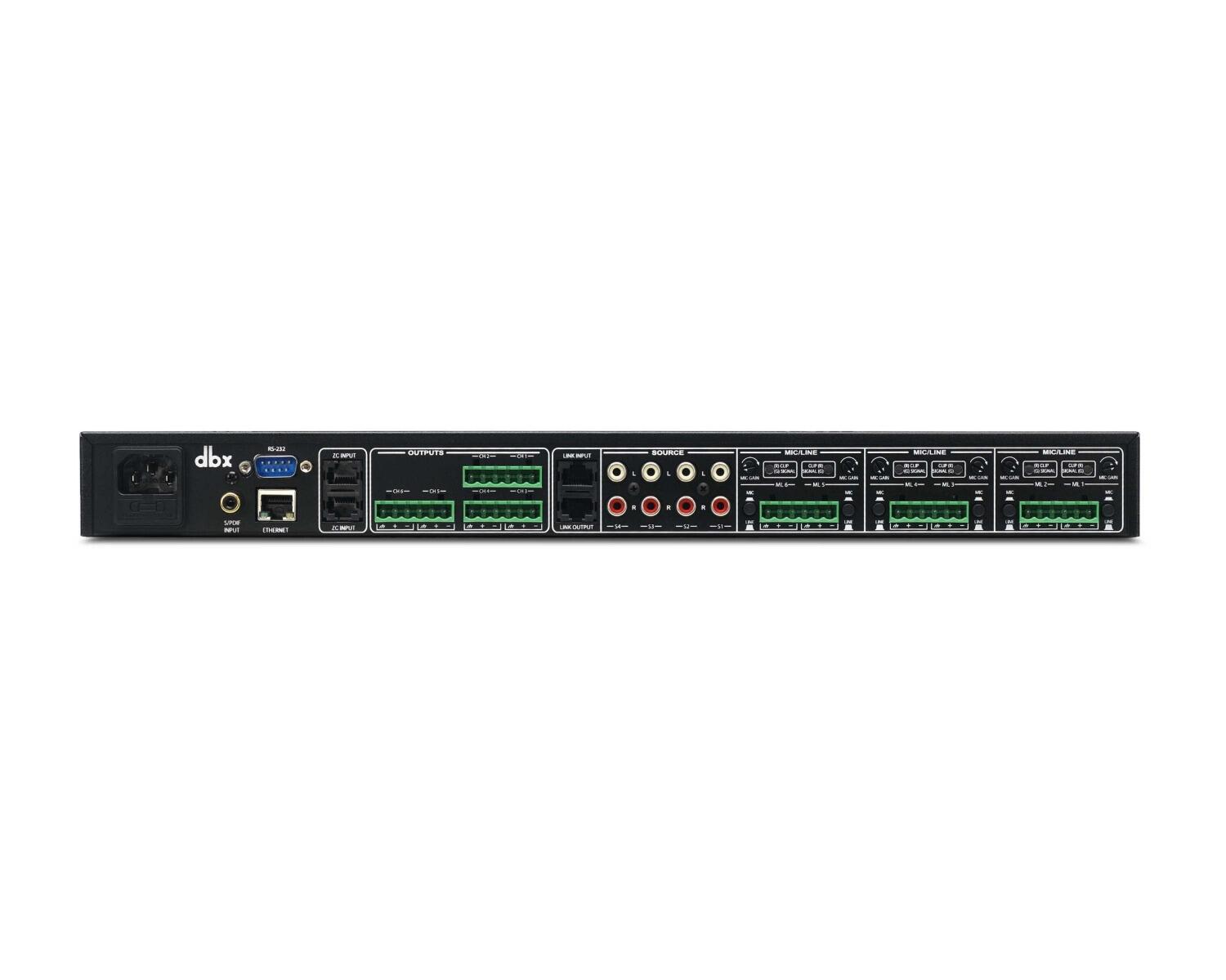 DBX ZonePro 1261M - 12x6 Digital Zone Processor