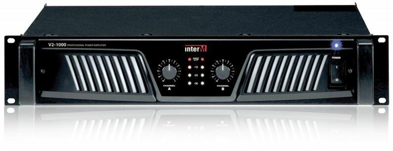 Inter M V2-1000 Stereo Amplifier 300W + 300W 4ohm