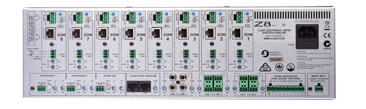 Cloud Z8 Mk4, Eight Zone-Mixer