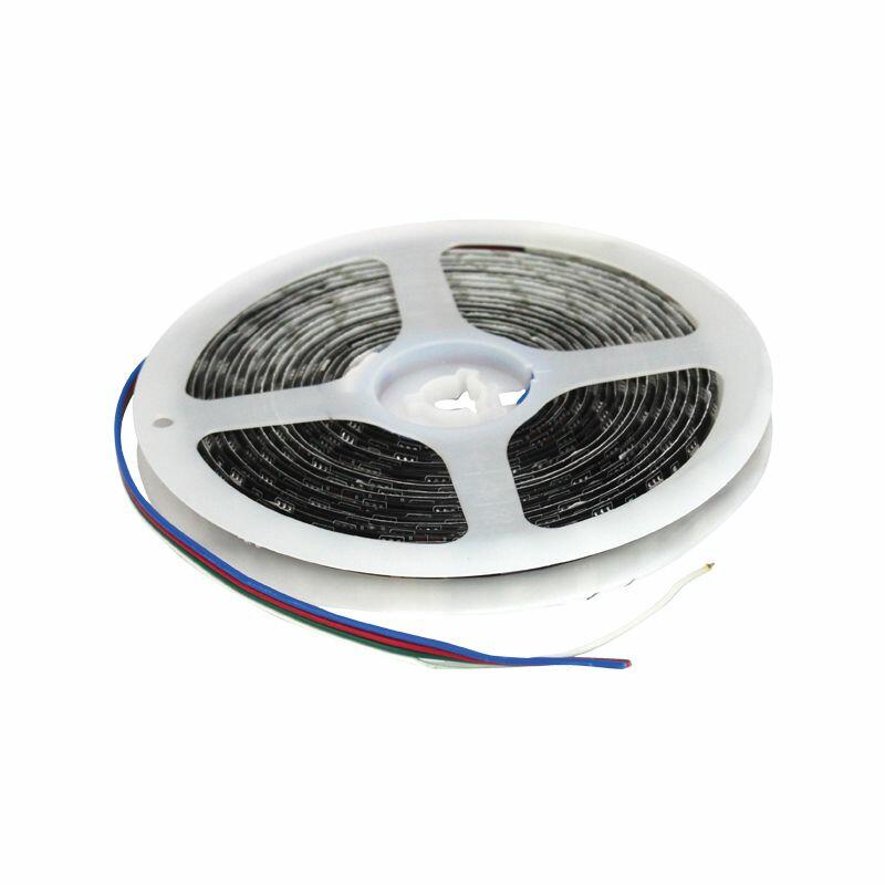 LEDJ Visio TRI-RGB60 Flexible Tri-colour Strip (5.0m roll), Black PCB ...