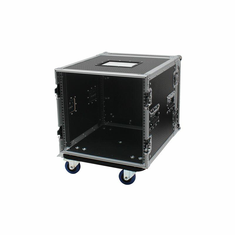 eLumen8 10U Rack Flight Case (with Wheels)