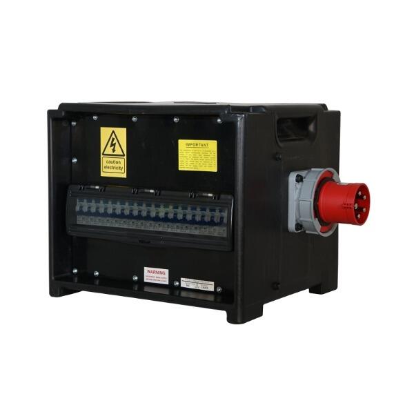 eLumen8 MERZ Distribution Box 63A 3PH to 3 x Socapex