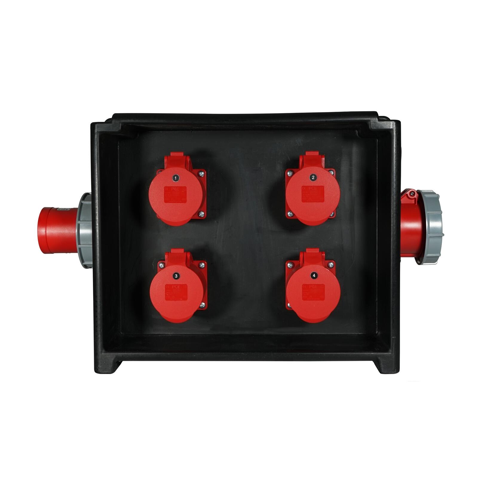 Elumen8 MERZ Distribution Box 63A 3PH to 4x 32A 3PH