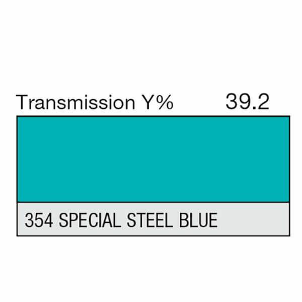 LEE Filter 354 Special Steel Blue Filter Sheet, 21" x 48"