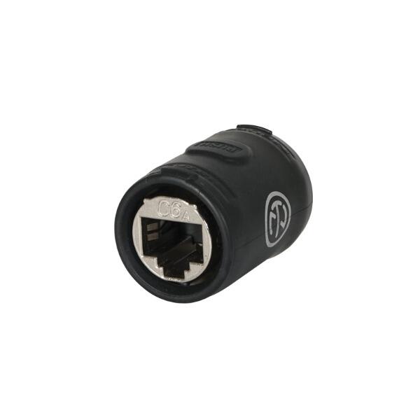 Neutrik EtherCON RJ45 CAT6A FeedThrough Coupler NE8FFX6-W