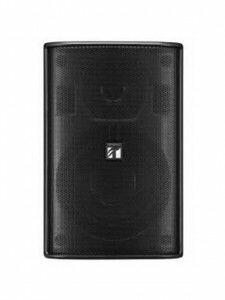 TOA F-1000BTWP Wide Dispersion Cabinet Speaker, 15W (100v), Black,