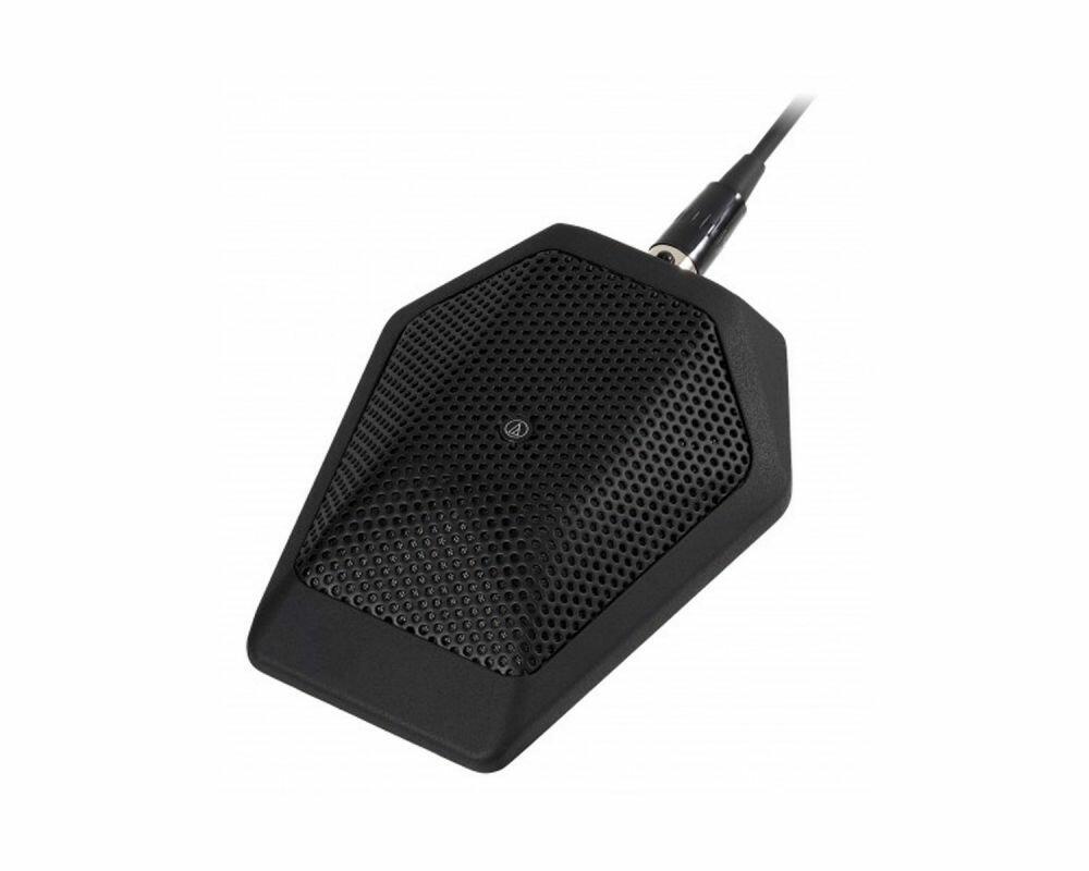 Audio Technica U851Rb cardioid polar pattern Boundary Microphone, Black