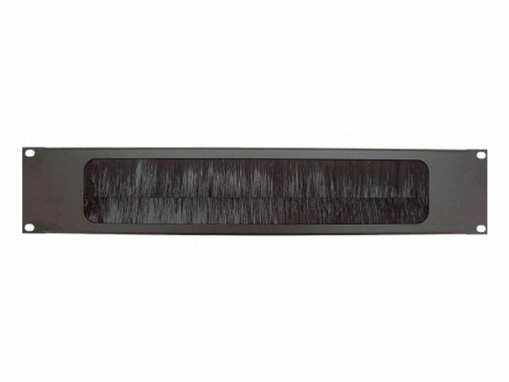 StageCore RK2CAB 19 2U Cable Entry Rack Panel with Brush Strip BLACK ...