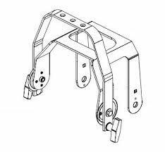 ETC 7060A2028 ETC Source Four Zoom Balanced Yoke Assembly
