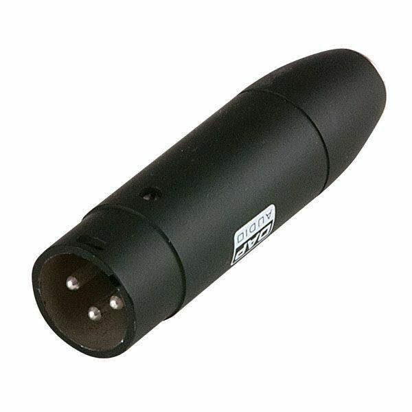 DAP Mini 4P XLR Adapter with phantom power converter