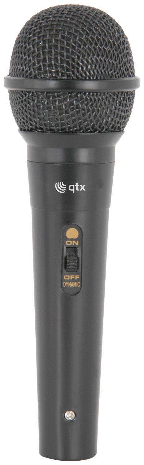 QTX DM11 dynamic microphone - Black