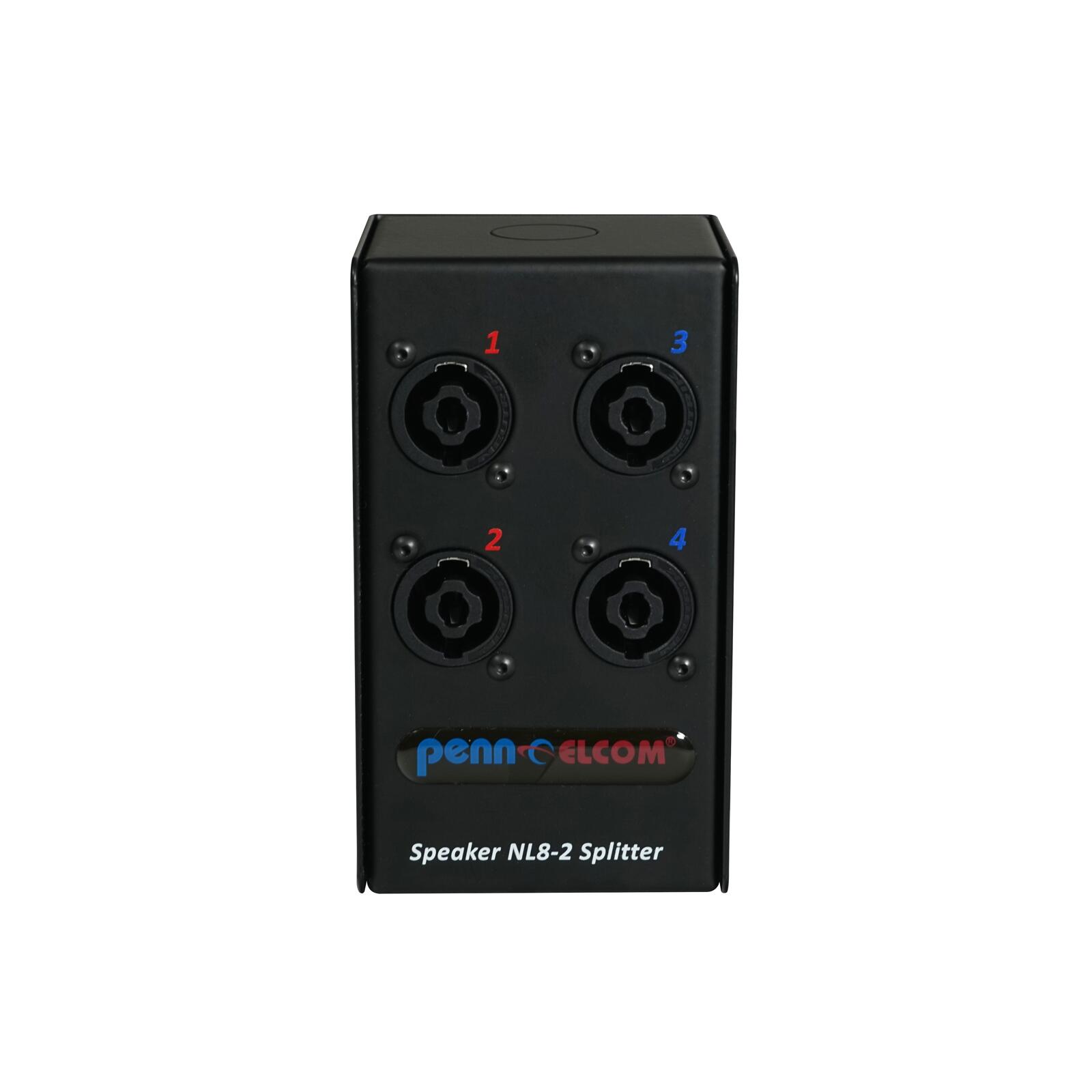 Penn Elcom 4-Way SpeakON Splitter Box (R2SP82)