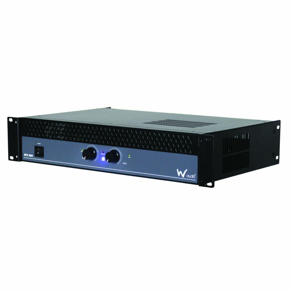 W Audio EPX 500 2 X 250W Power Amplifier