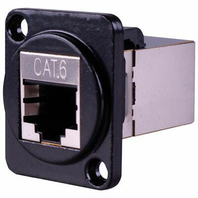 Eagle Chassis Mount D-Series Compatible Cat.6 Inline Shielded Feed ...