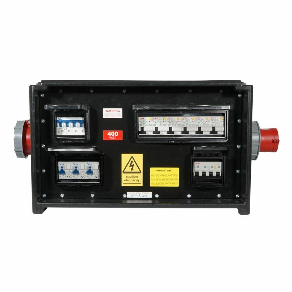 eLumen8 MERZ Distribution Box 63A 3PH RCBO