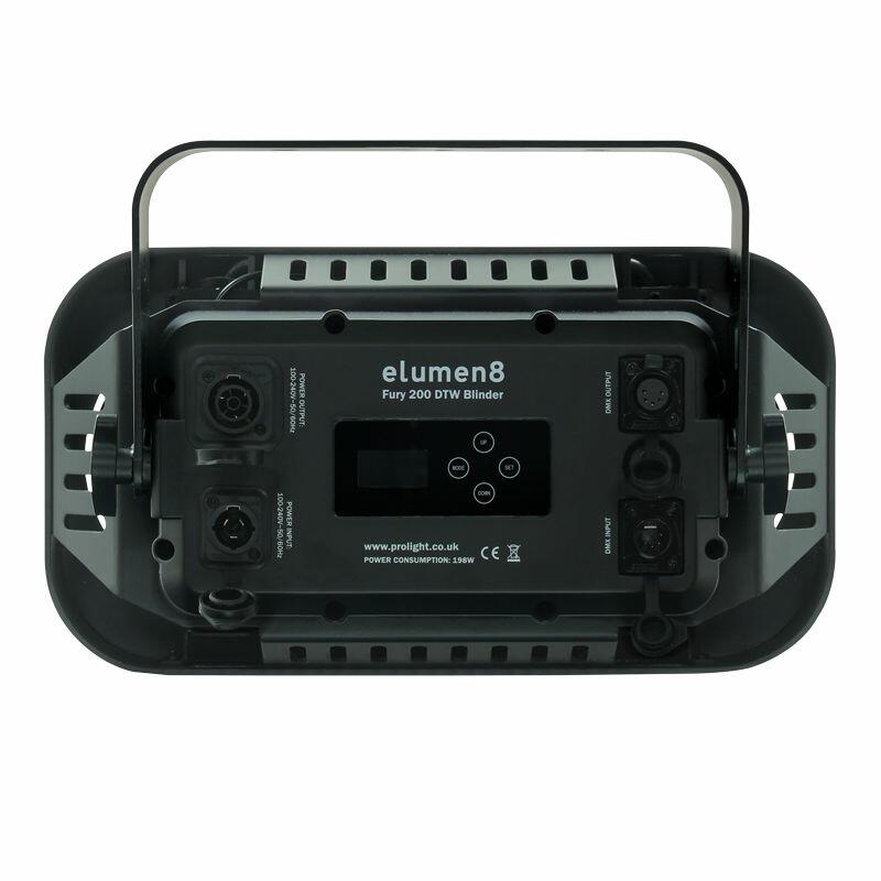 eLumen8 Fury 200 DTW IP65 2 Cell Blinder - Stagegear