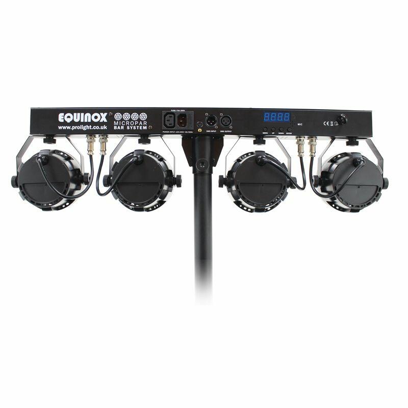 Equinox MicroPar Bar System