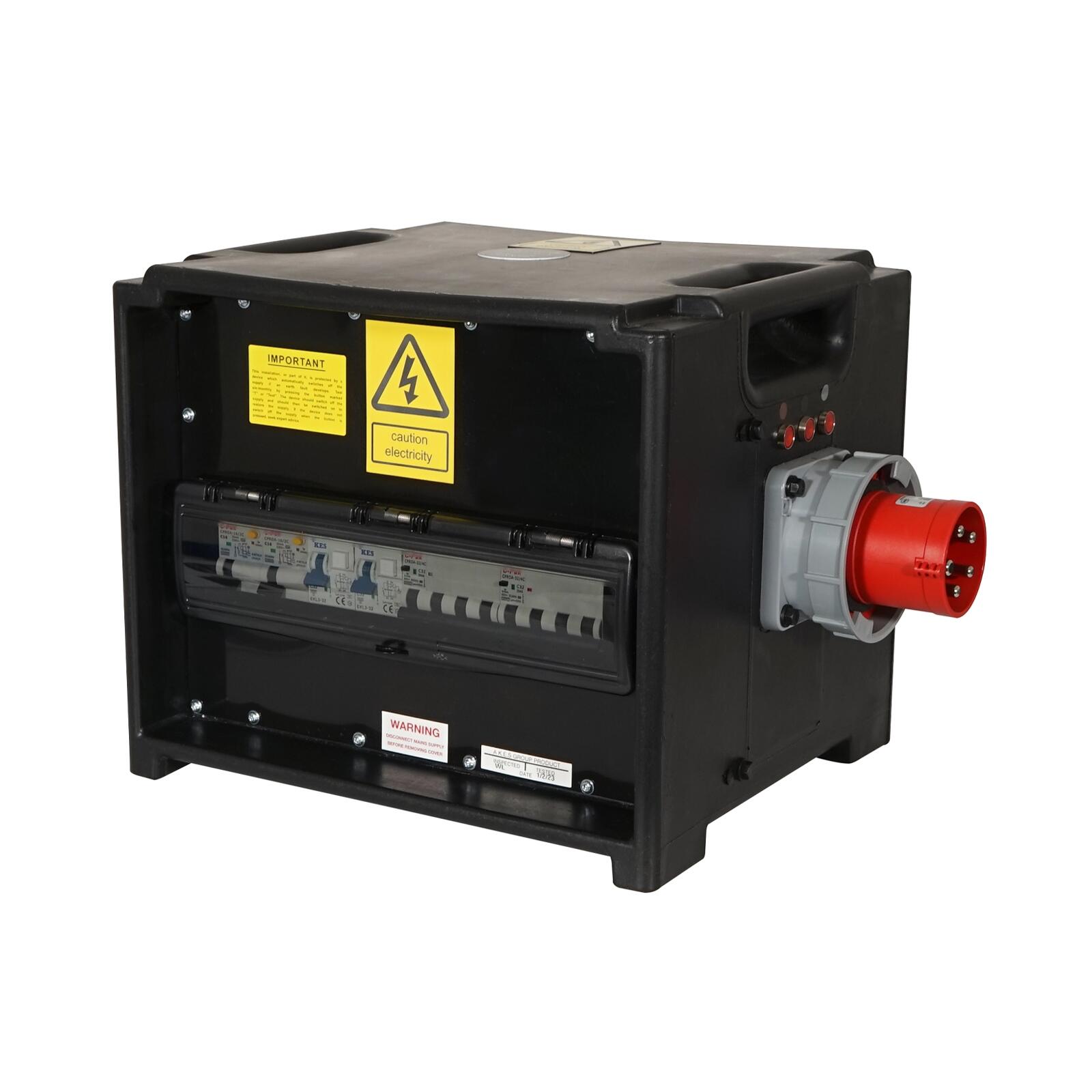 Elumen8 MERZ Distribution Box 63A 3PH - 2X32/3, 2X32/1, 2X16/1