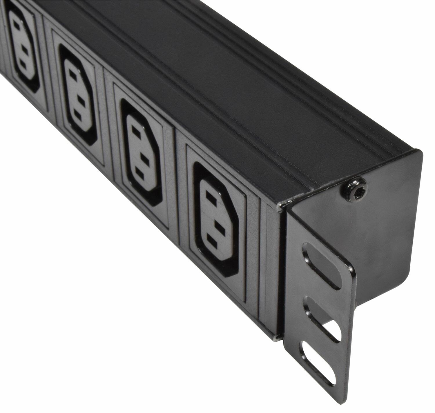 Adastra 1U Rackmount 2 UK + 8 IEC Power Distribution Unit + 1.8m Lead ...