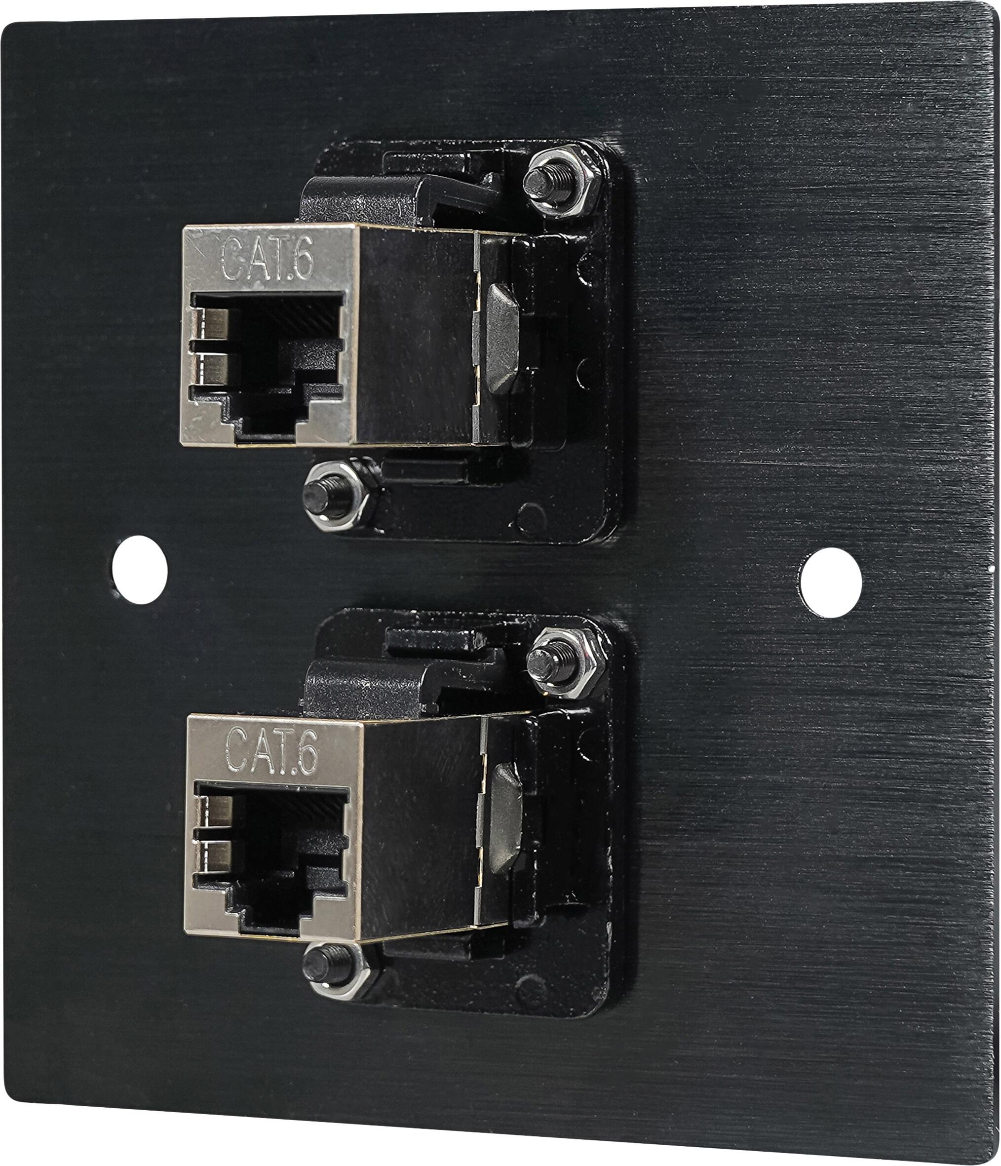 Eagle 2 x Cat 6 Socket Wall Plate, F267VR