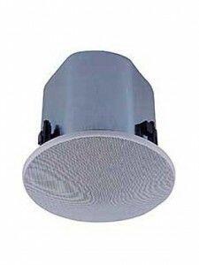 TOA F-2352C Wide Dispersion Ceiling Speaker, 30W (8Î©/100v), 2-Way, with Back Can