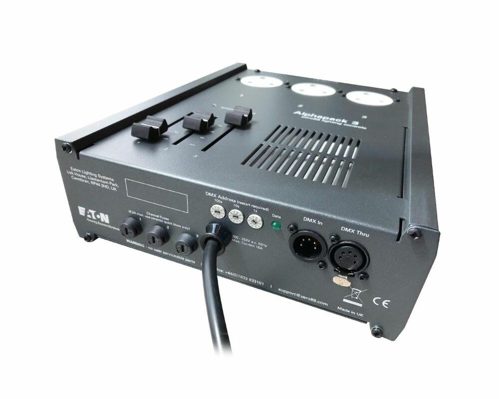 Vari-Lite Alpha Pack 3 - 3x15A UK Socket Dimmer 0011-000001-02