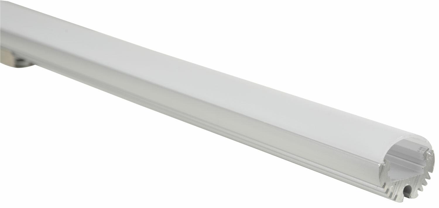 LYYT Aluminium LED Tape Profile Tube Batten 1m
