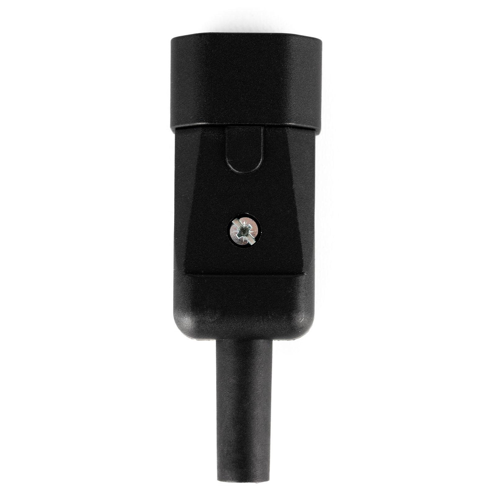 Kaiser IEC C14 Rewireable Male Plug 749/SW