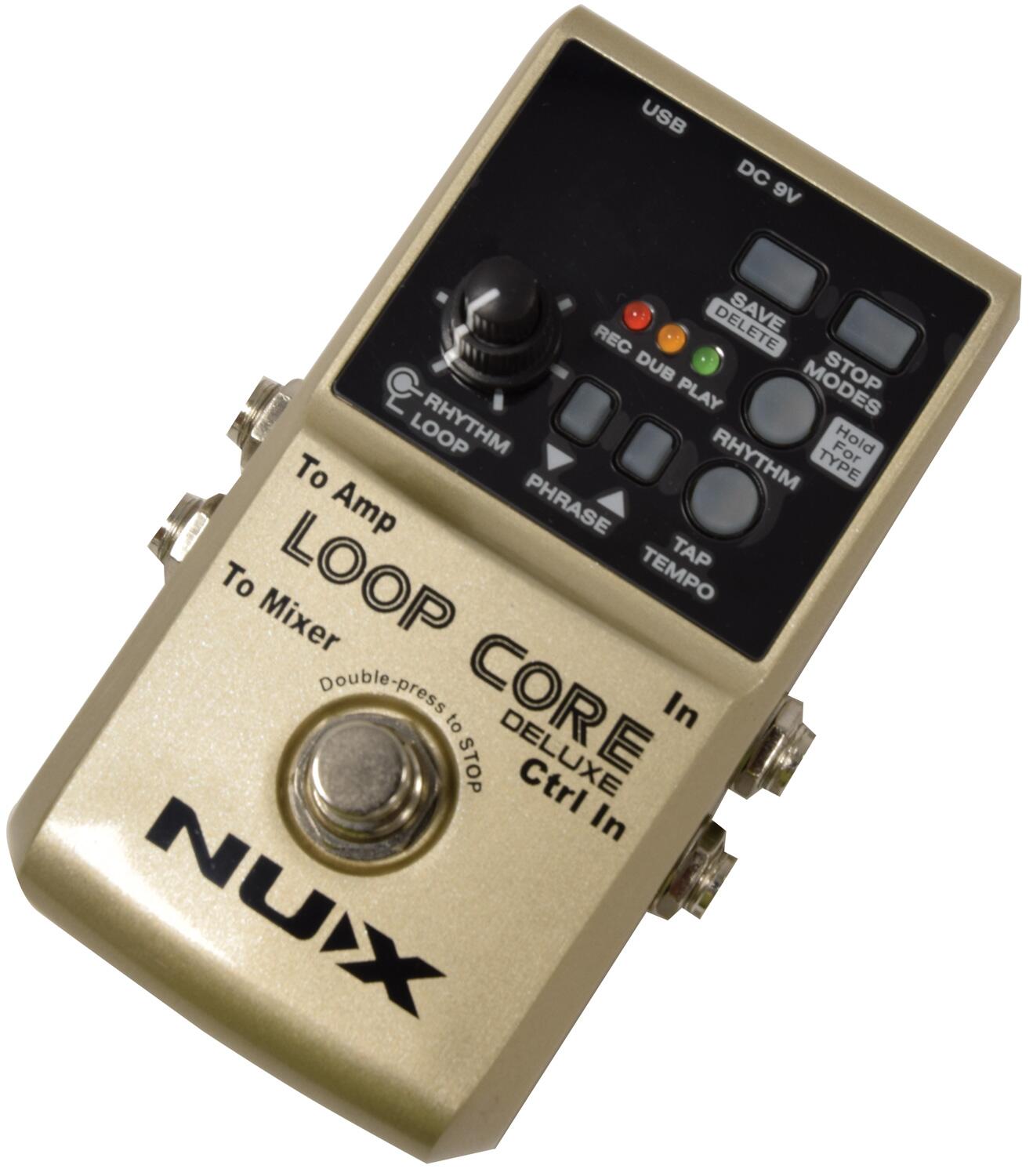 Nux Loop Core Deluxe 24-bit Looper Pedal Bundle - 173.344UK