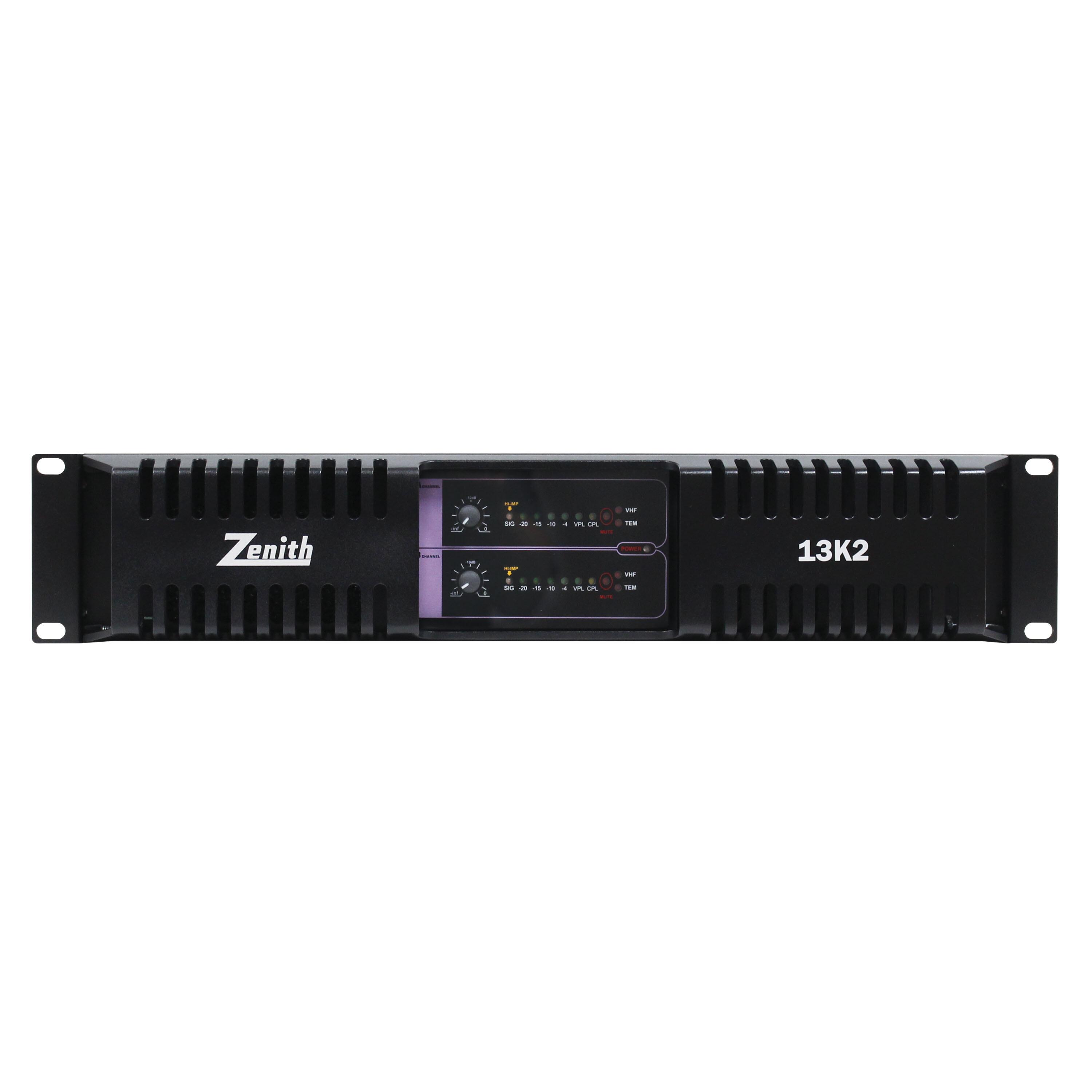 Zenith 13K2 2 x 6500W Power Amplifier