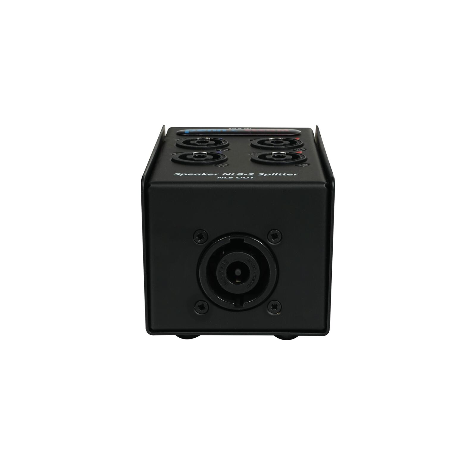 Penn Elcom 4-Way SpeakON Splitter Box with Feed Thru (R2SP82G2)