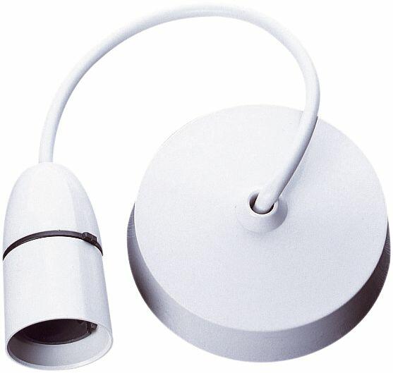 Eagle T2 Pendant Lamp Holder with Ceiling Rose 100w, E301KBT