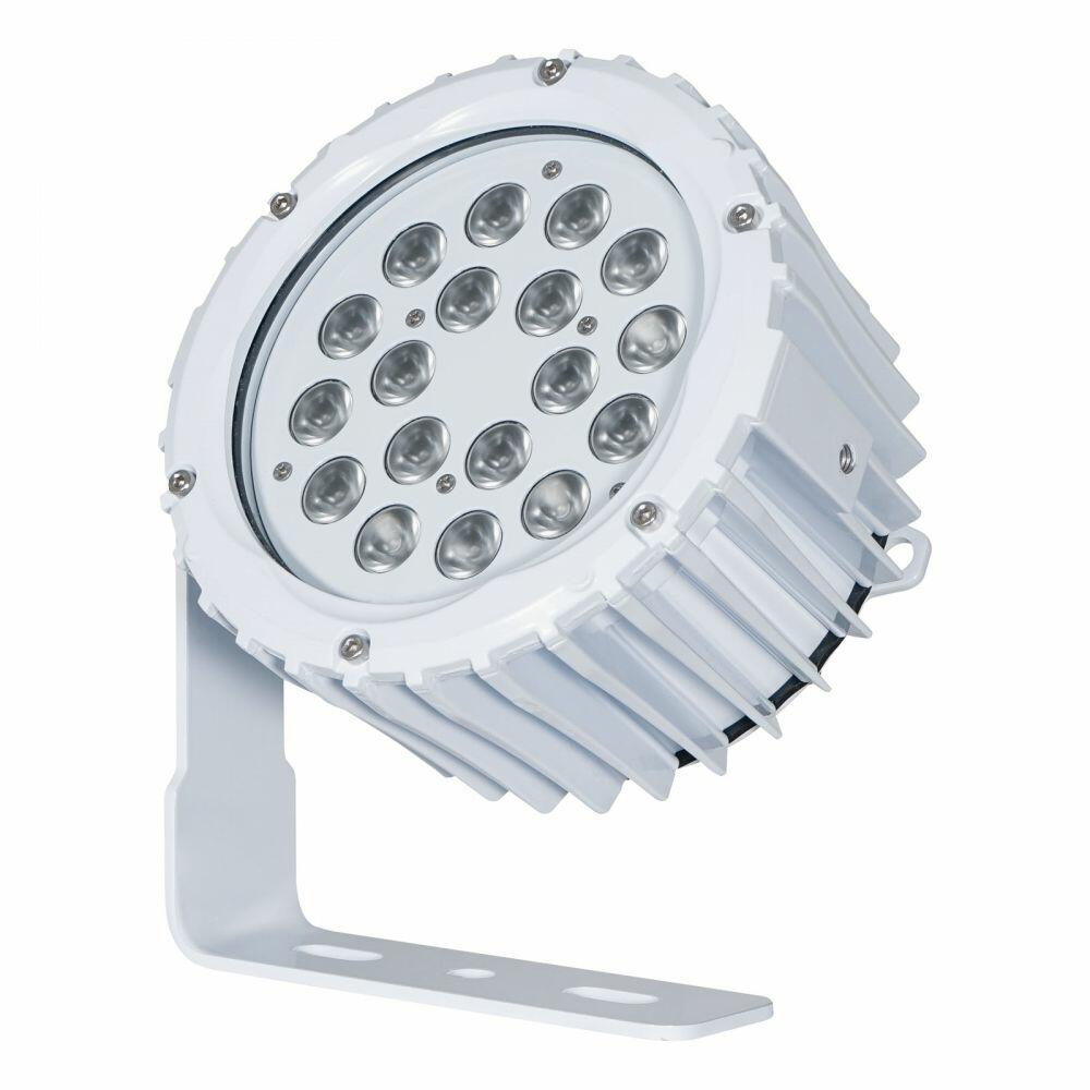 LEDJ Aspect XL Exterior Blue Feature Light (White Housing)