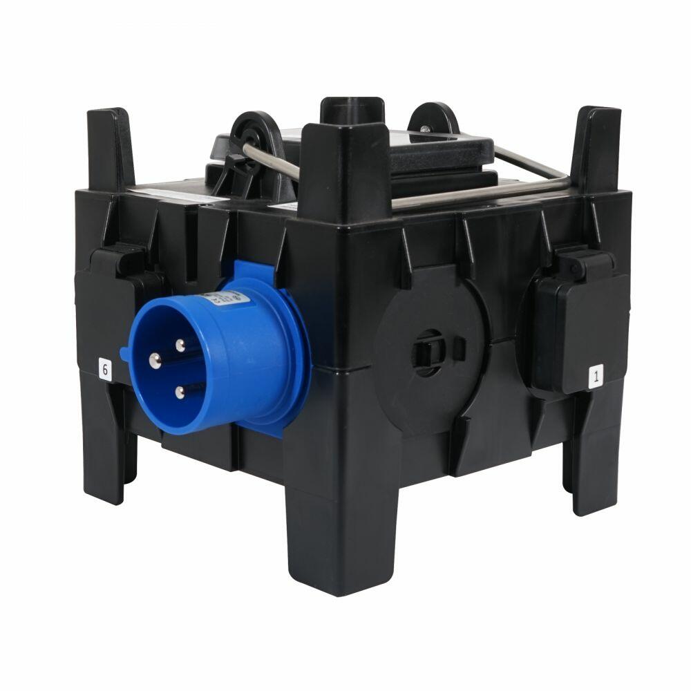 eLumen8 IMST Distribution Box 32A 240V In, 6 x 13A, 6 x DP 10A RCBO