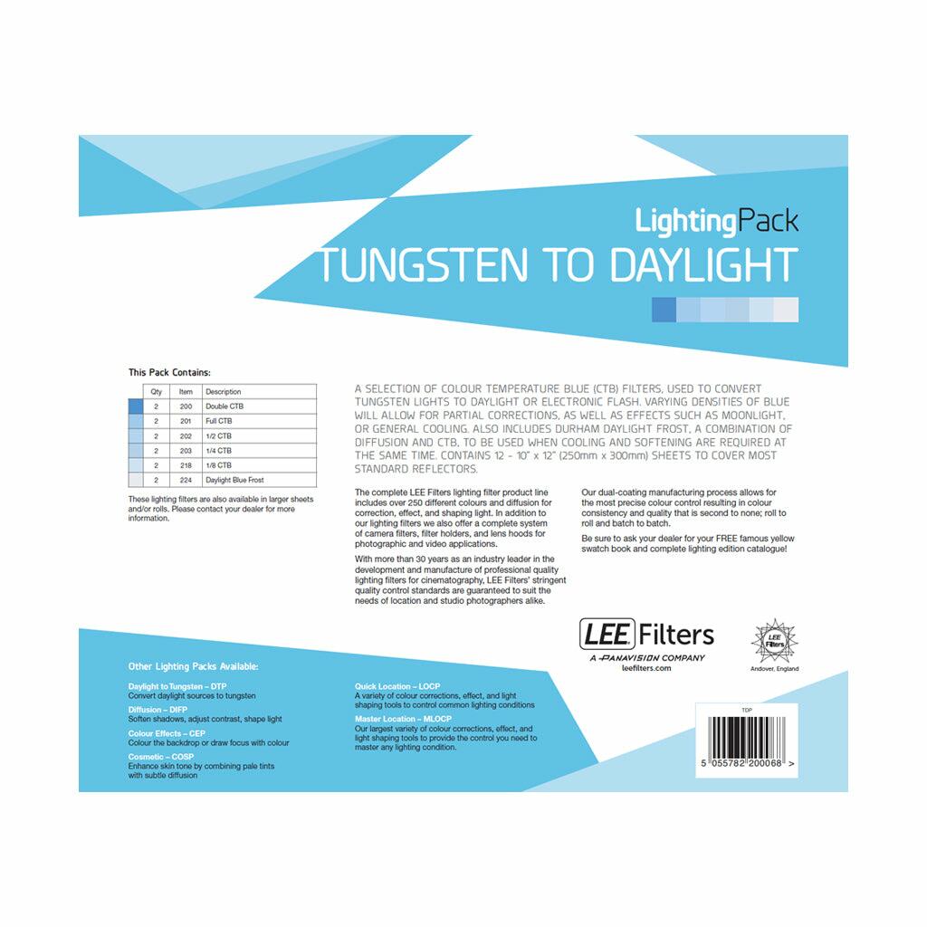 LEE Filter Tungsten to Daylight Studio Pack